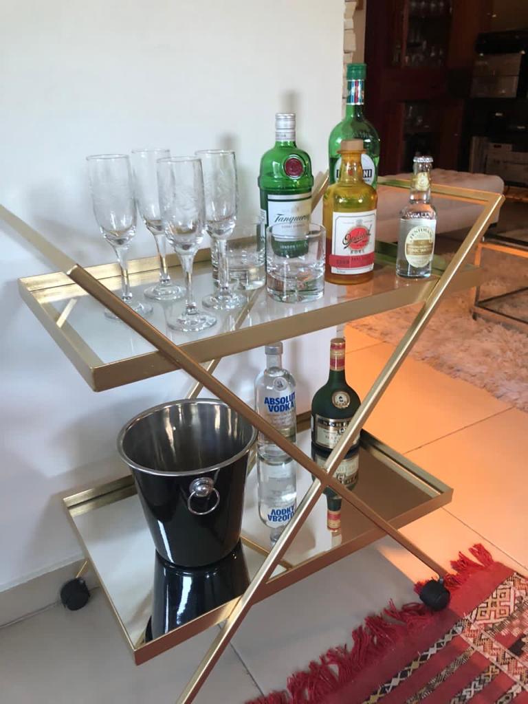 Carro Bar Dorado Trento – Cádiz Interiorismo